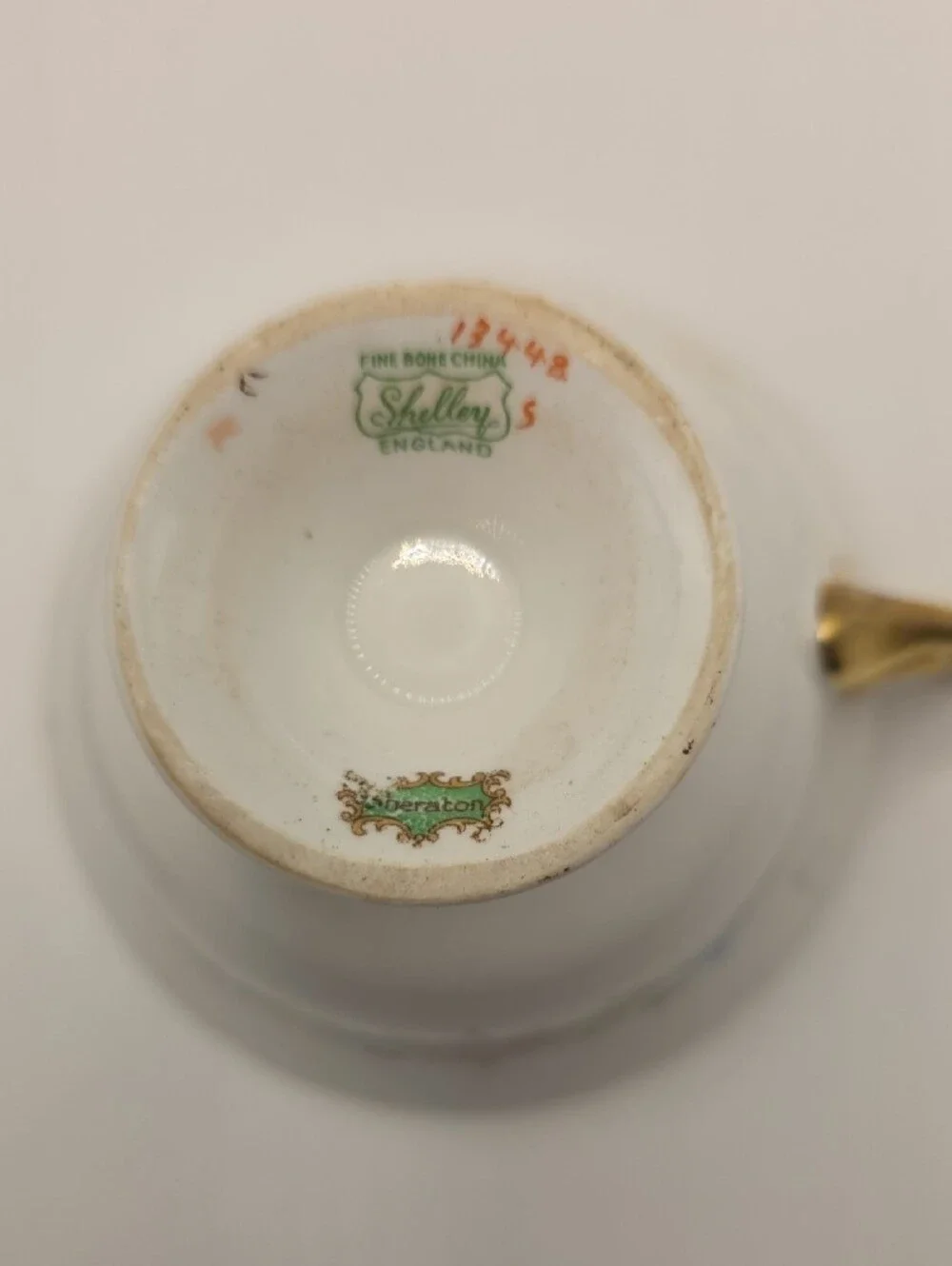 Shelley | Dining | Shelley Teacup And Saucer In Sheraton Pattern Floral ...